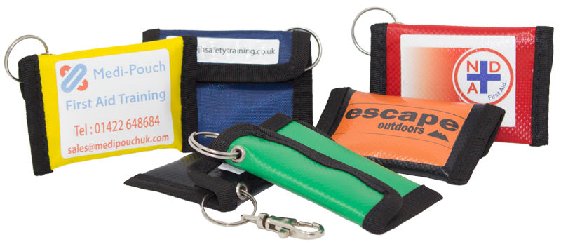 Multi-Packs Wipe Down CPR Keyring Pouch Black – Bestmedbags